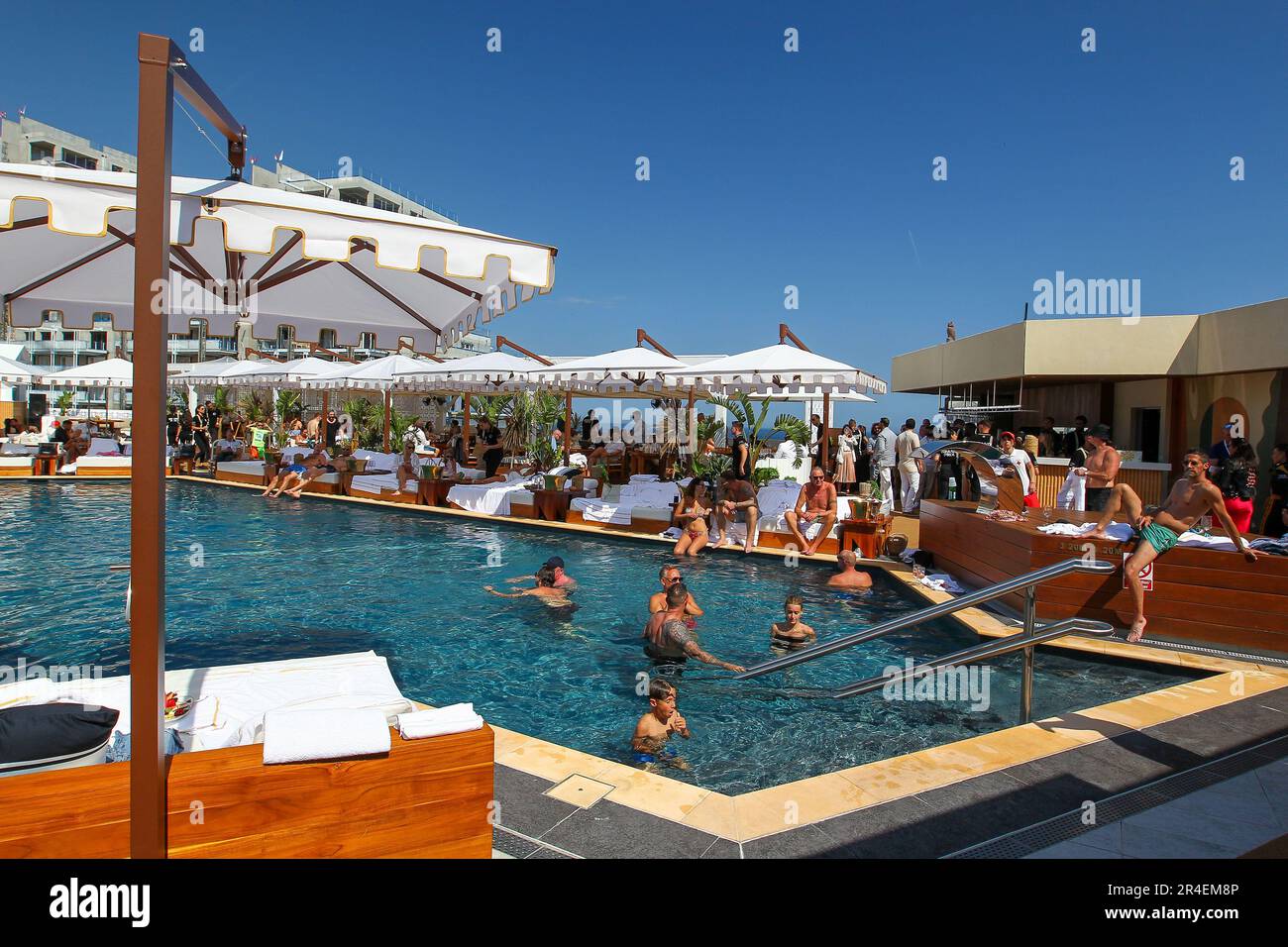 Montecarlo, Principality Of Monaco. 27th May, 2023. Party Pool on Nikki ...