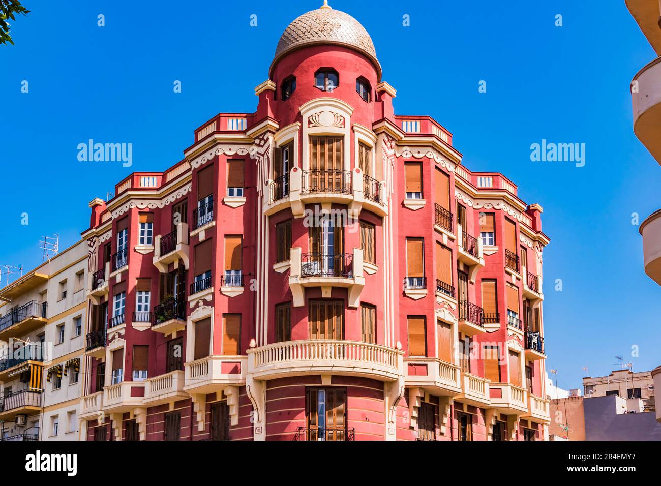 The Red House, also known as the Red Building, is an Art Deco style ...
