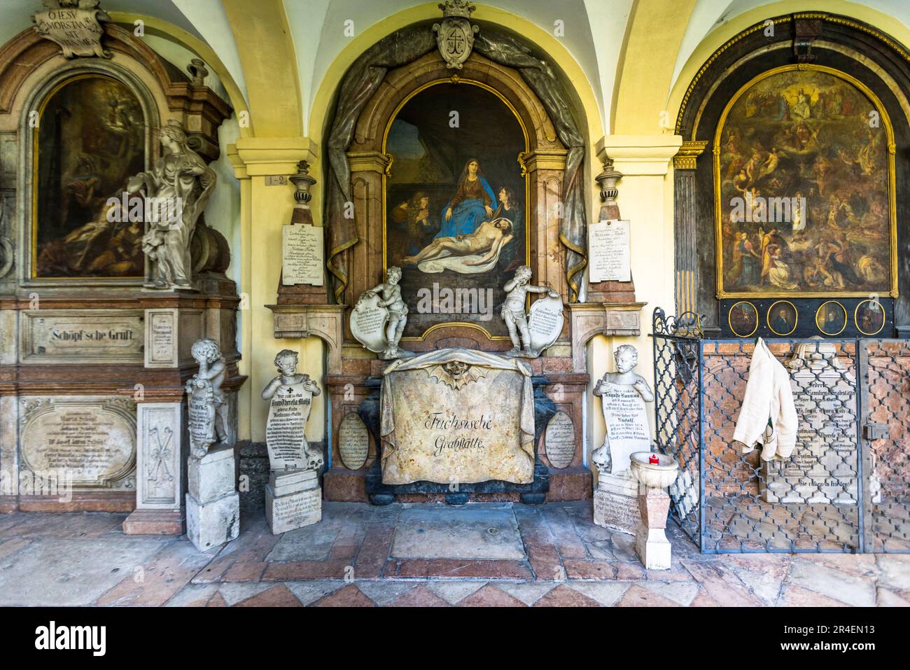 Sebastian Cemetery Salzburg, Austria Stock Photo - Alamy