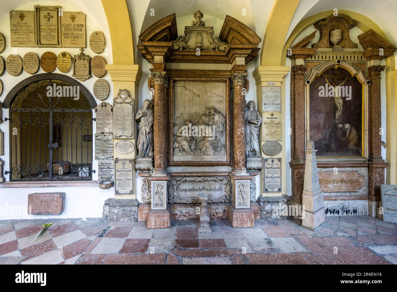 Sebastian Cemetery Salzburg, Austria Stock Photo - Alamy