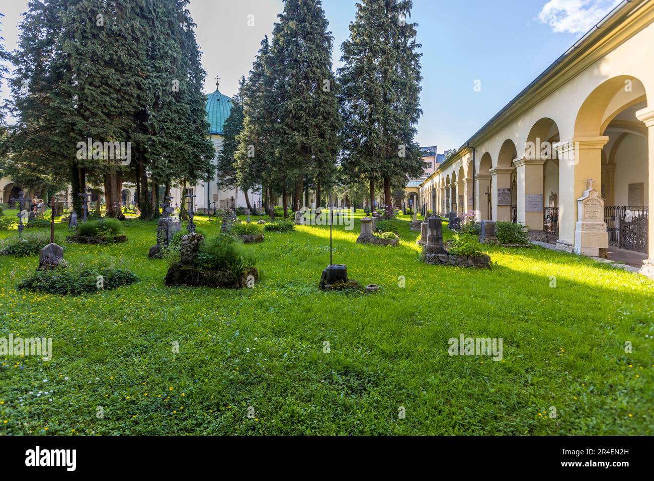 Sebastian Cemetery Salzburg, Austria Stock Photo - Alamy
