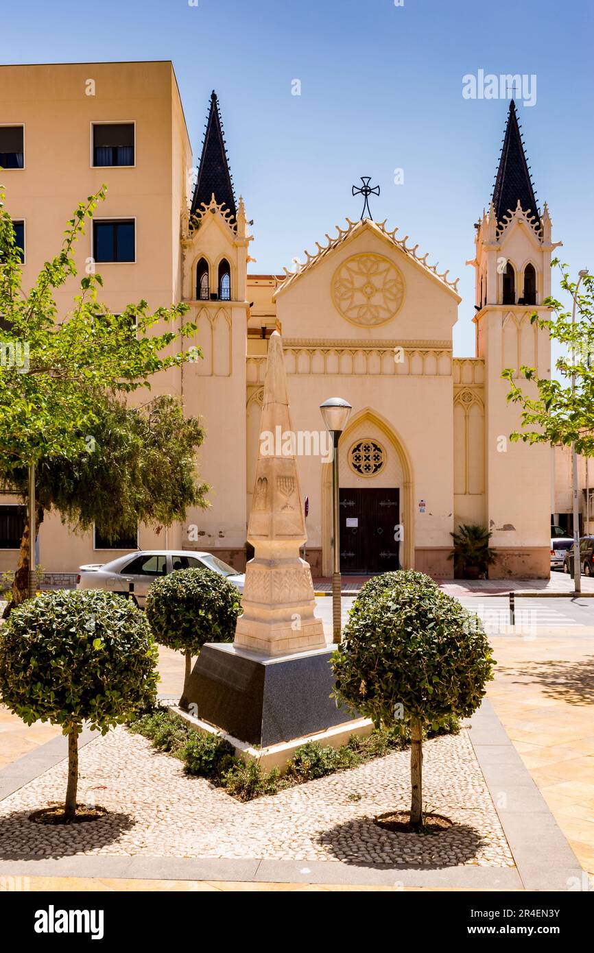 In the foreground, monolith in honor of Yamin A. Benarroch and Military ...
