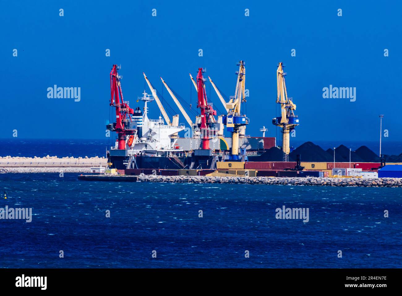 The port of Nador is a commercial port on the Mediterranean servicing ...