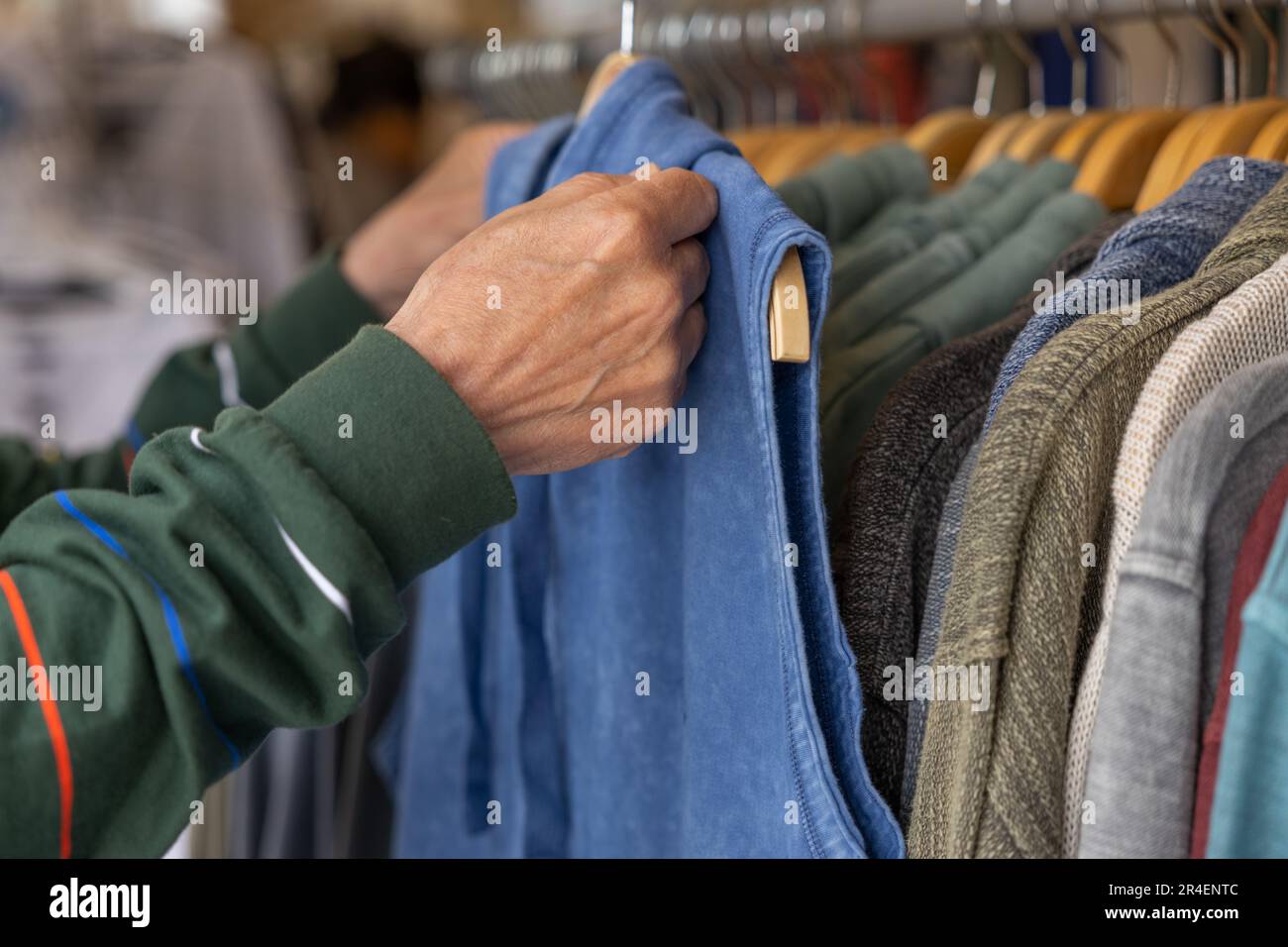 Man chooses clothes hi-res stock photography and images - Alamy
