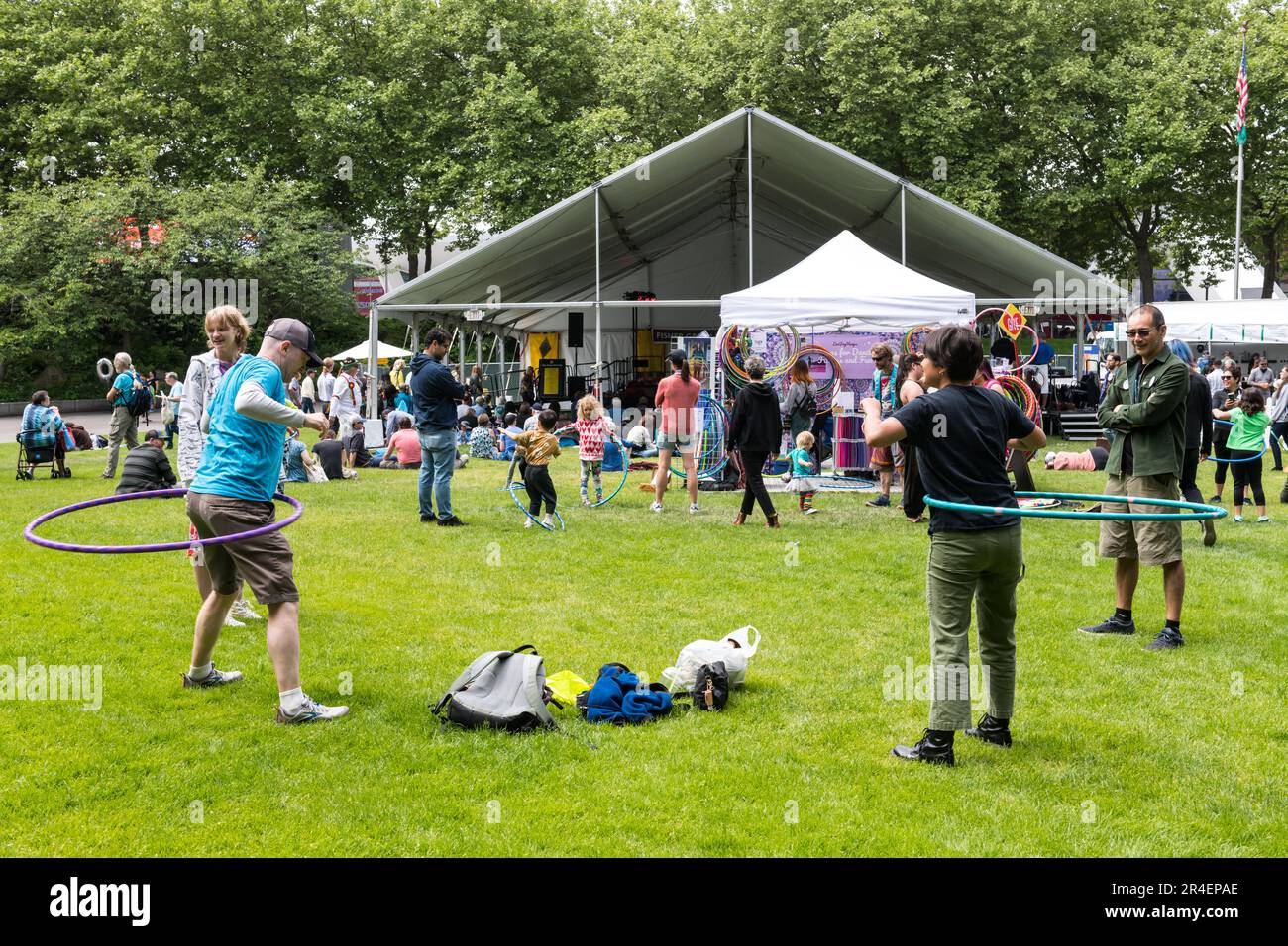 Seattle, USA. 27th May, 2023. People gathering at the annual Northwest ...