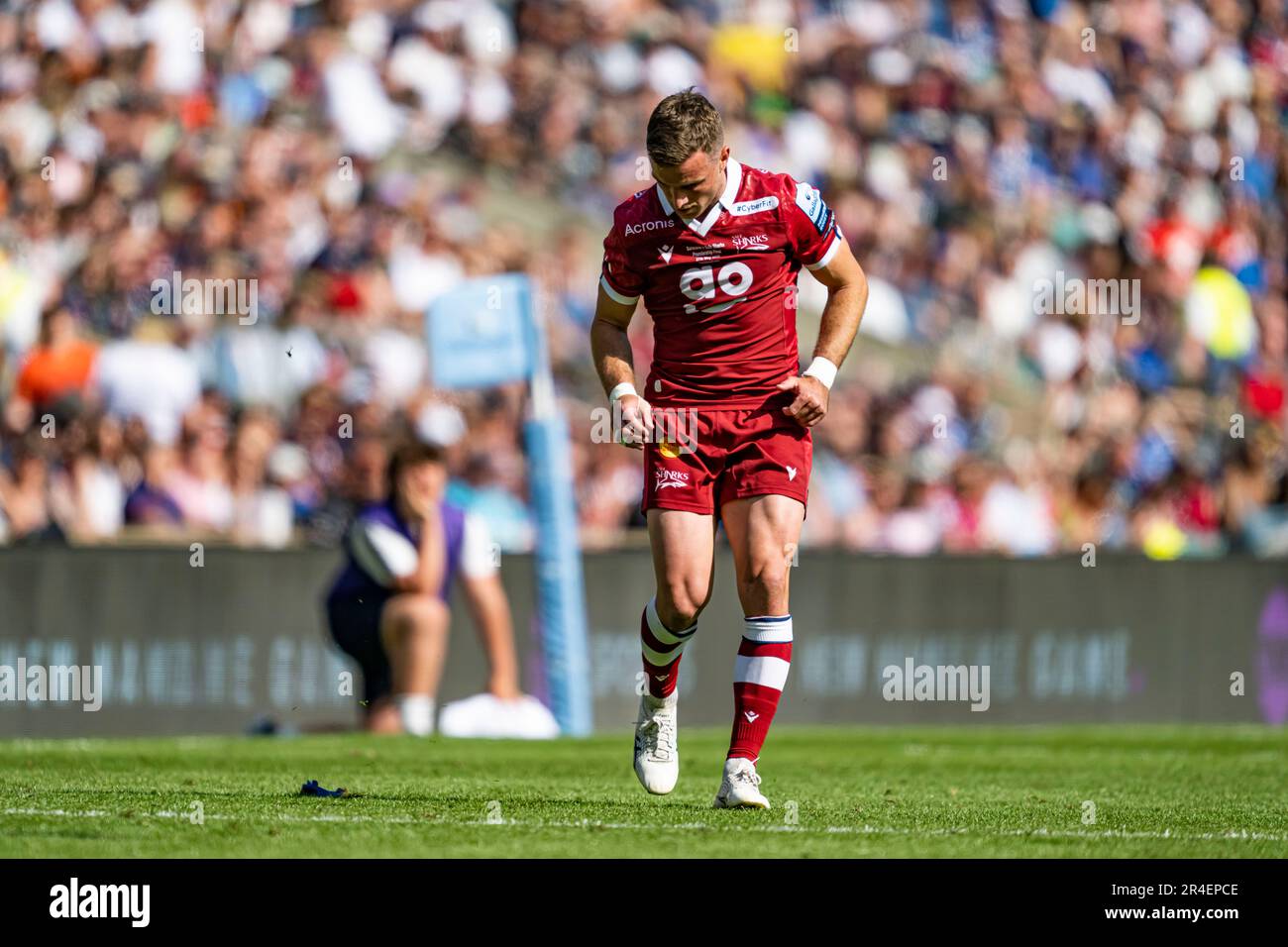 LONDON, UNITED KINGDOM. 27th, May 2023. George Ford of Sale Sharks ...