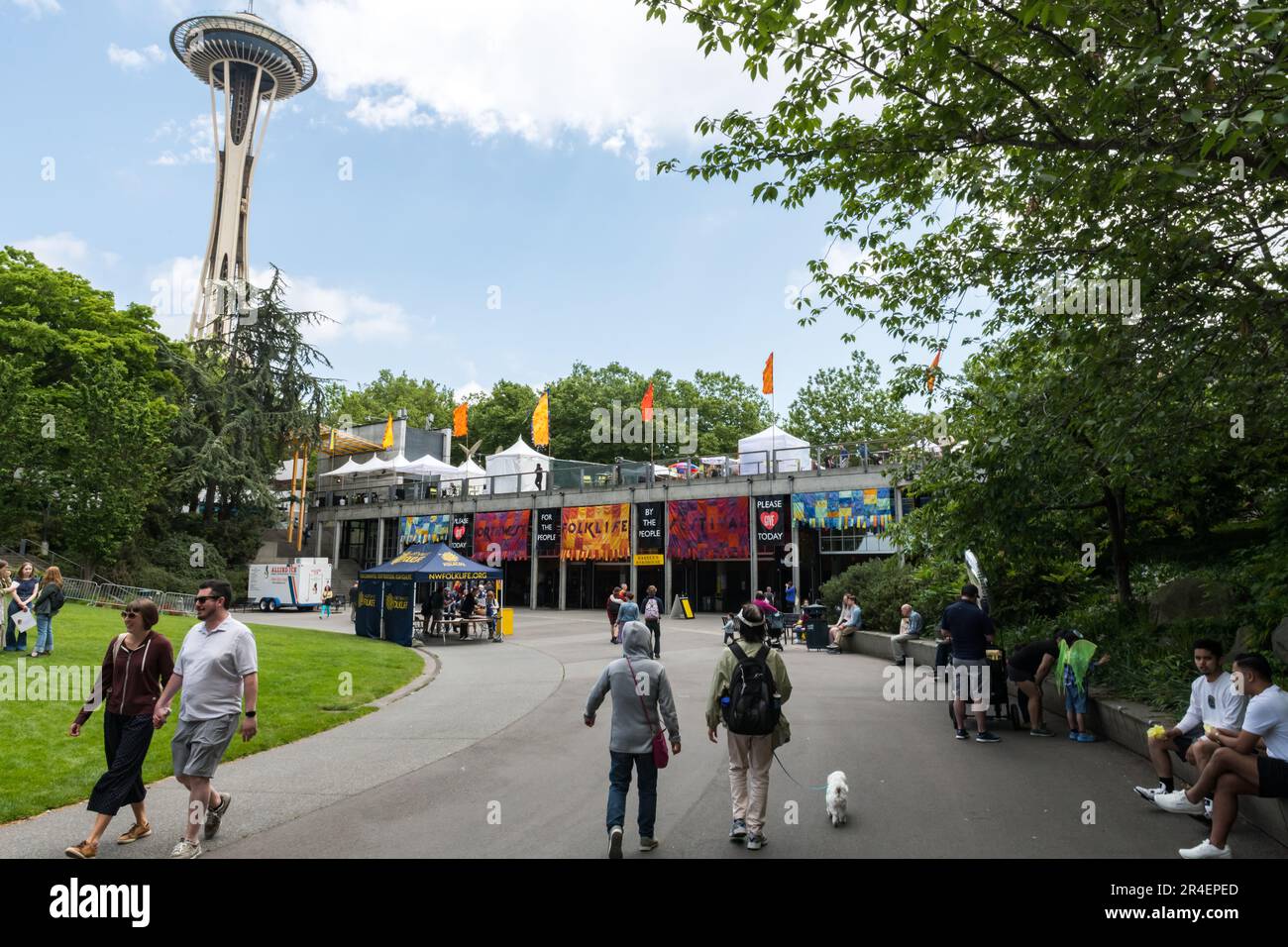 Seattle, USA. 27th May, 2023. People gathering at the annual Northwest ...