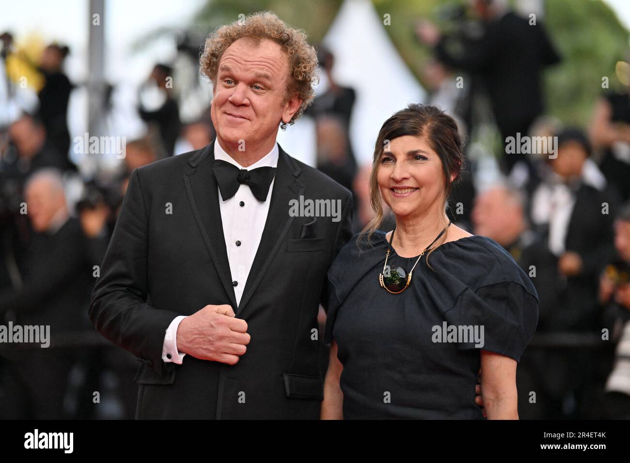 Cannes, France. 27th May, 2023. John C Reilly, Alison Dickey at the ...