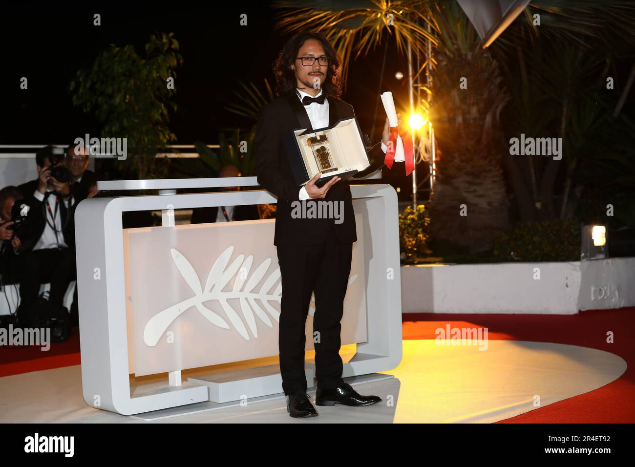 Cannes, France. 27th May, 2023. Thien An Pham wins the Camera d'Or ...