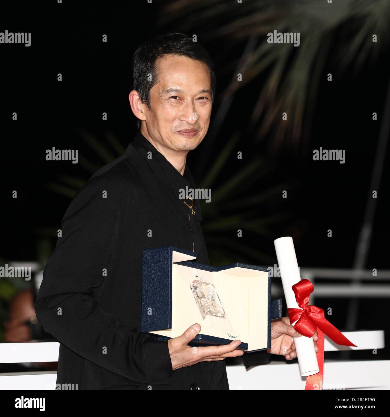 Cannes, France. 27th May, 2023. Tran Anh Hung wins the Best Director ...