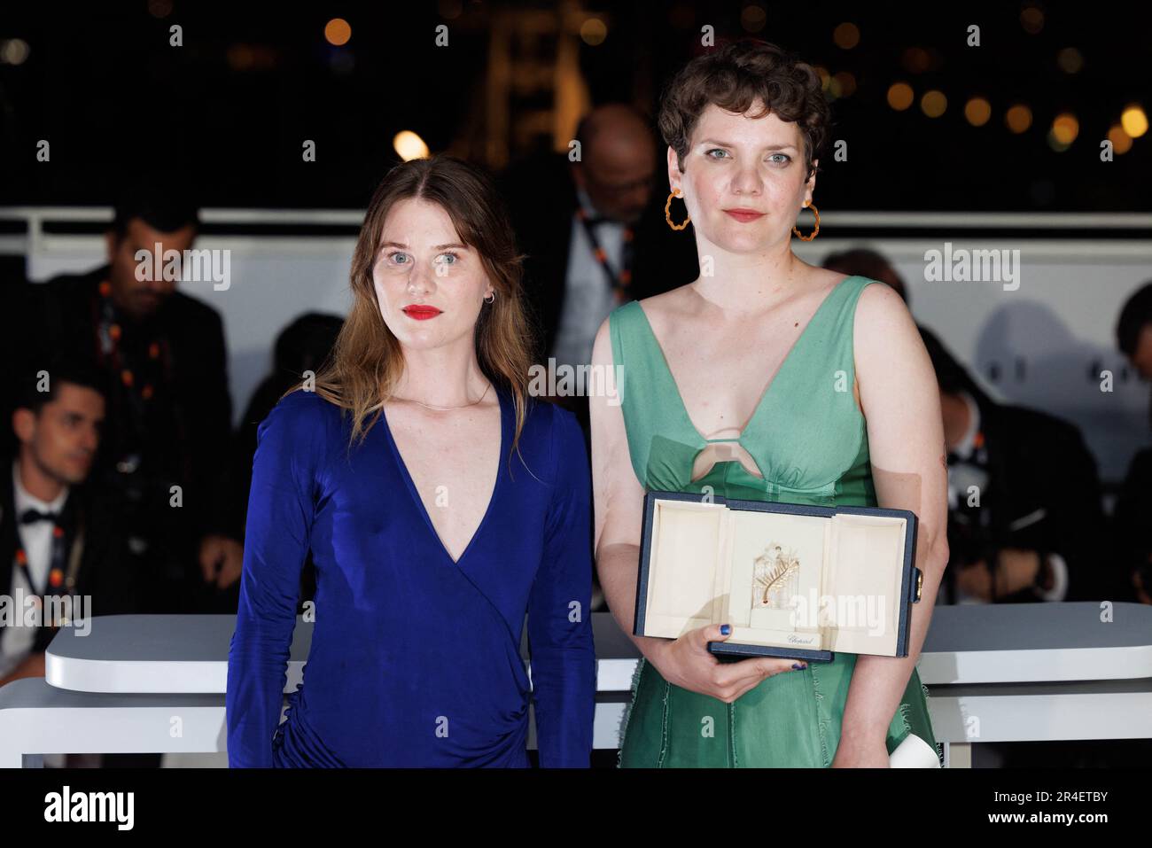Cannes, France. 27th May, 2023. Gunnur Martinsdóttir Schlüter and Flora ...
