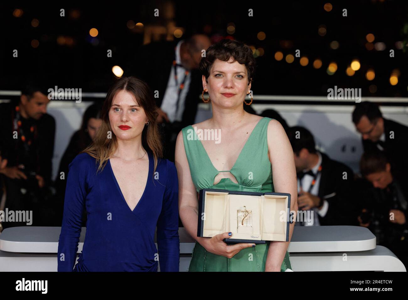 Cannes, France. 27th May, 2023. Gunnur Martinsdóttir Schlüter and Flora ...