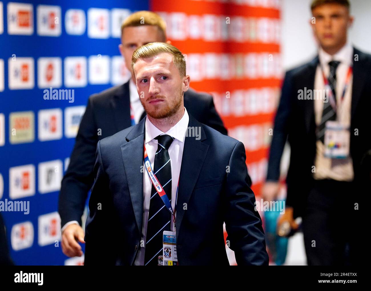 Coventry City's Jamie Allen arrives ahead of the Sky Bet Championship ...