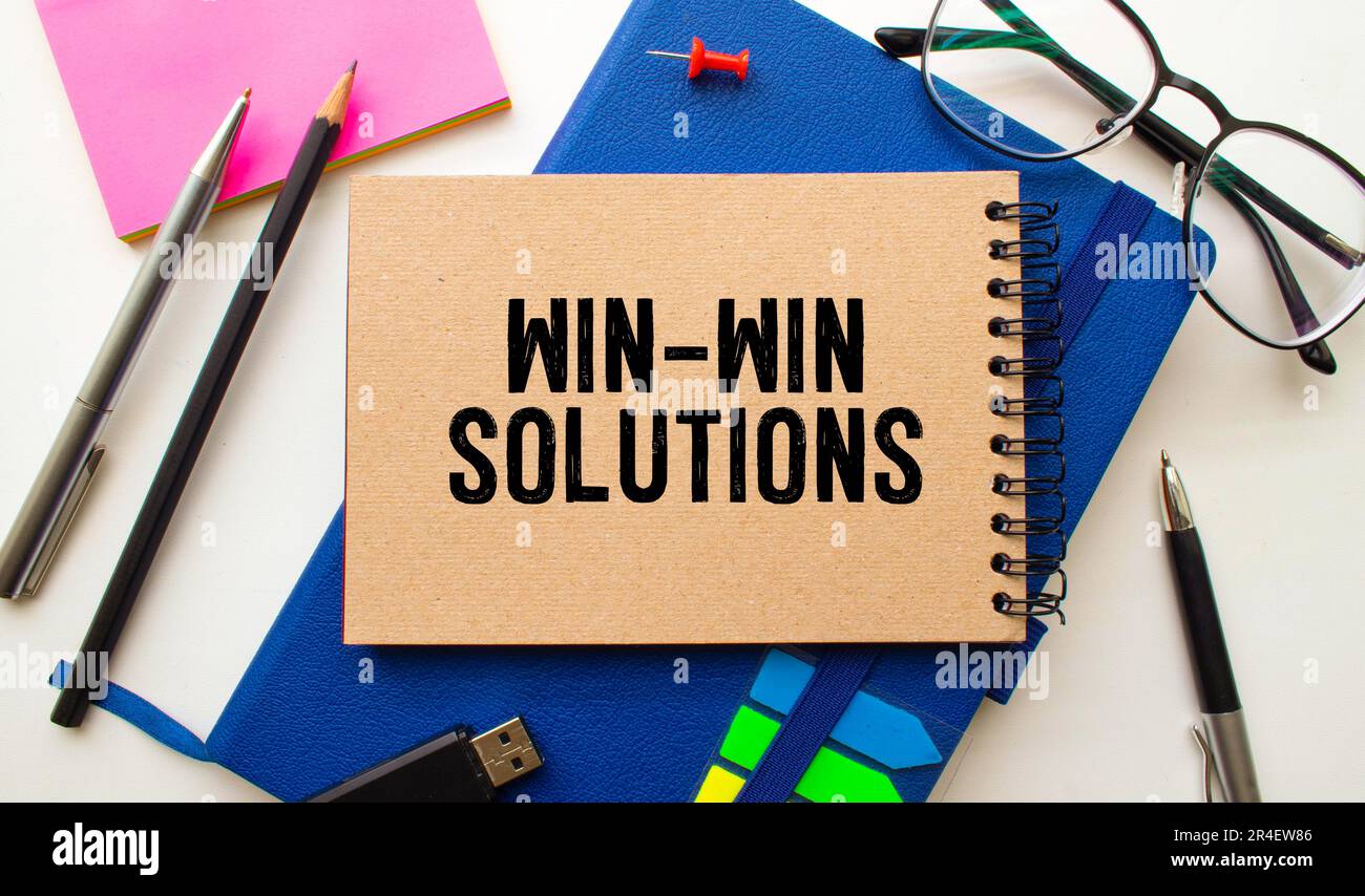 win-win solution - negotiation or conflict resolution concept ...