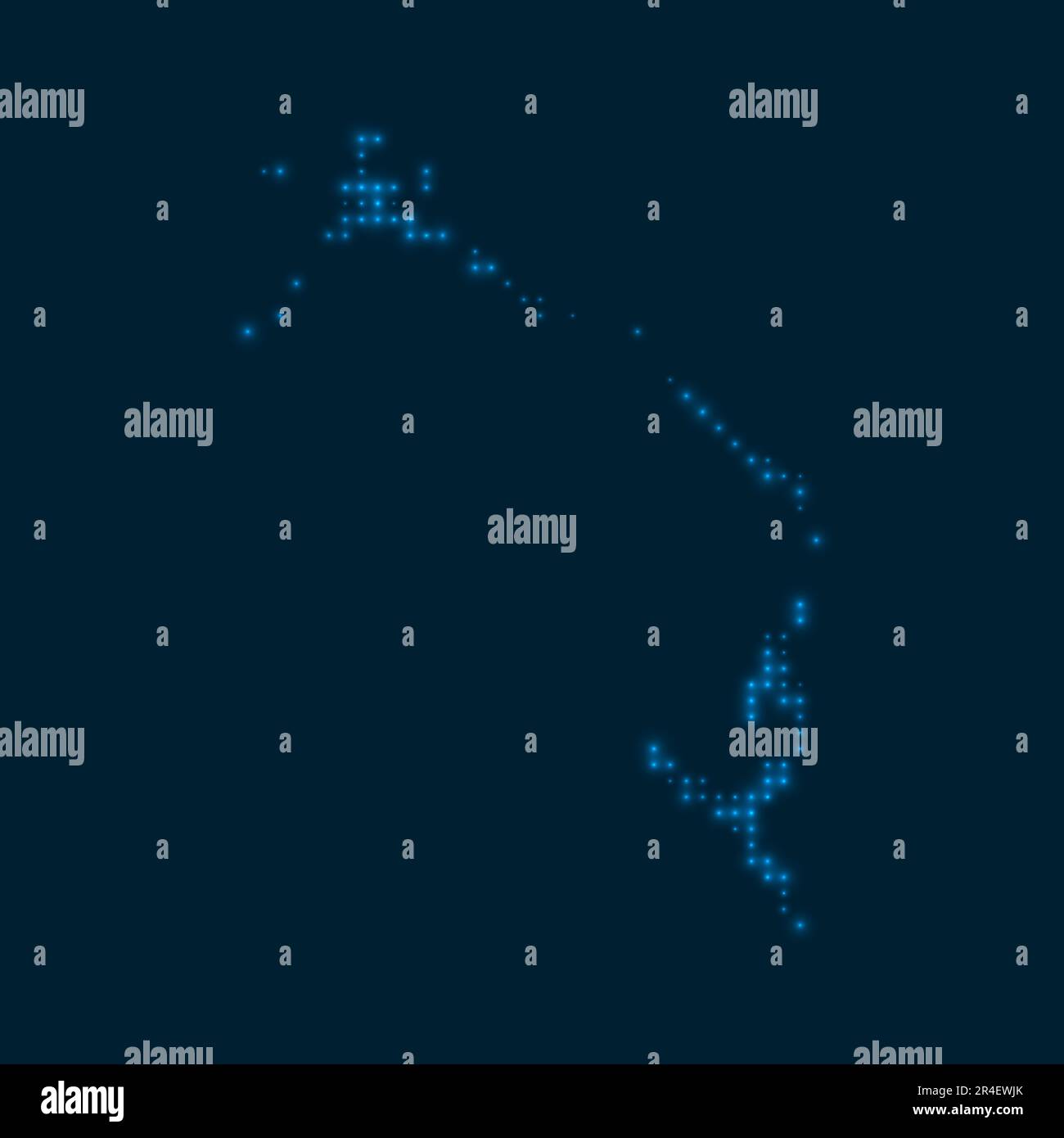 Eleuthera light map hi-res stock photography and images - Alamy
