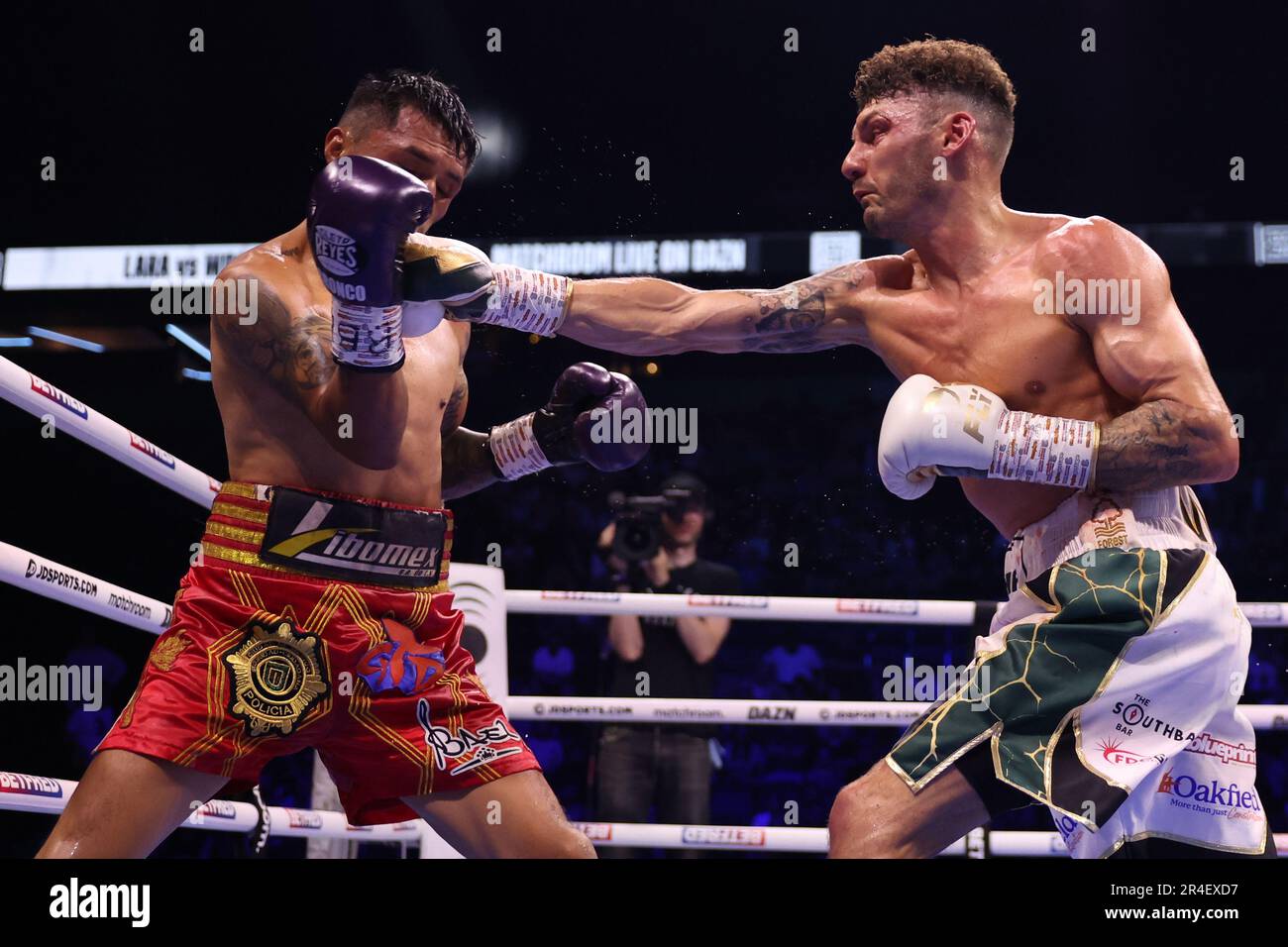 AO Arena, Manchester, UK. 27th May, 2023. WBA Featherweight ...
