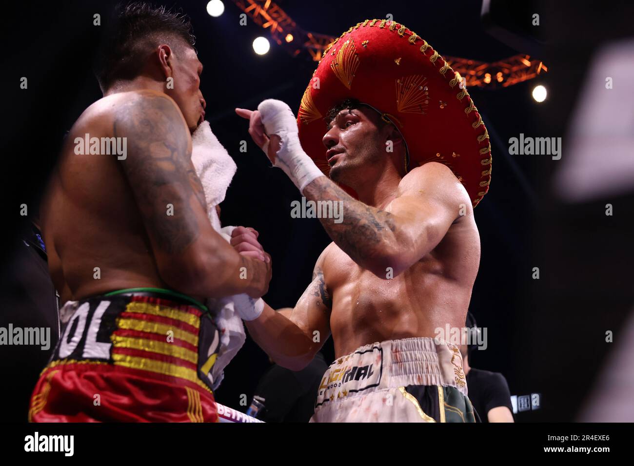 AO Arena, Manchester, UK. 27th May, 2023. WBA Featherweight ...