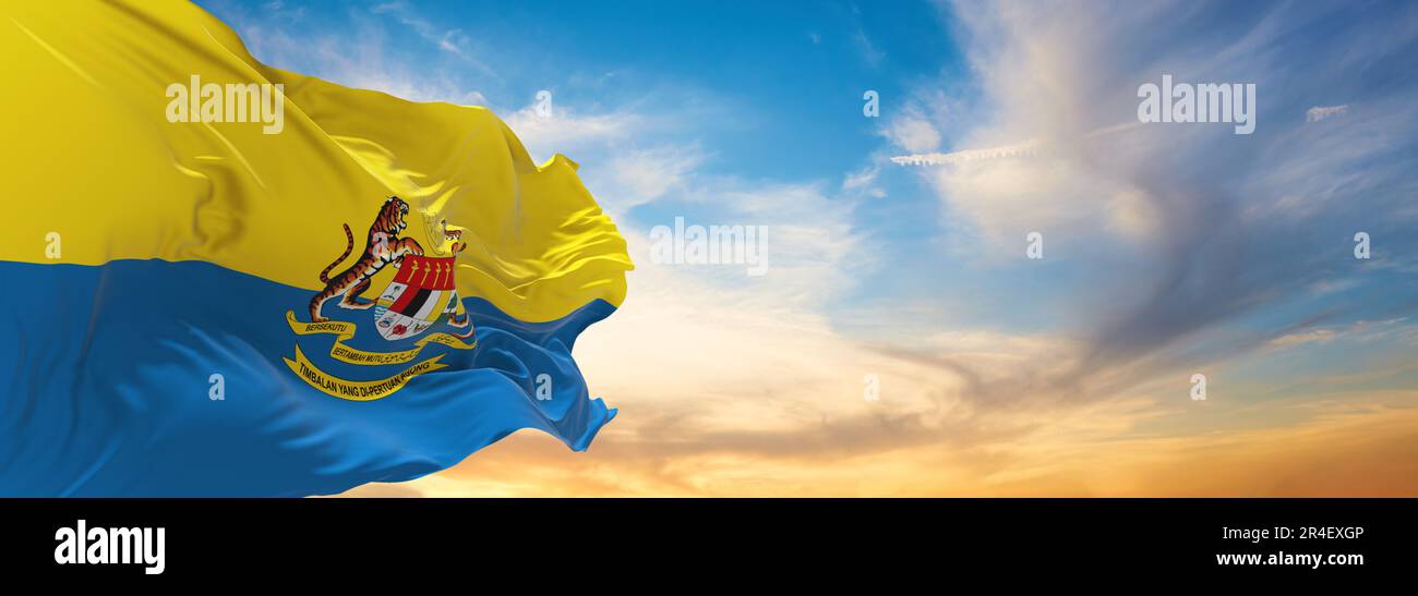 official flag of Personal standard of Deputy Yang di-Pertuan Agong ...