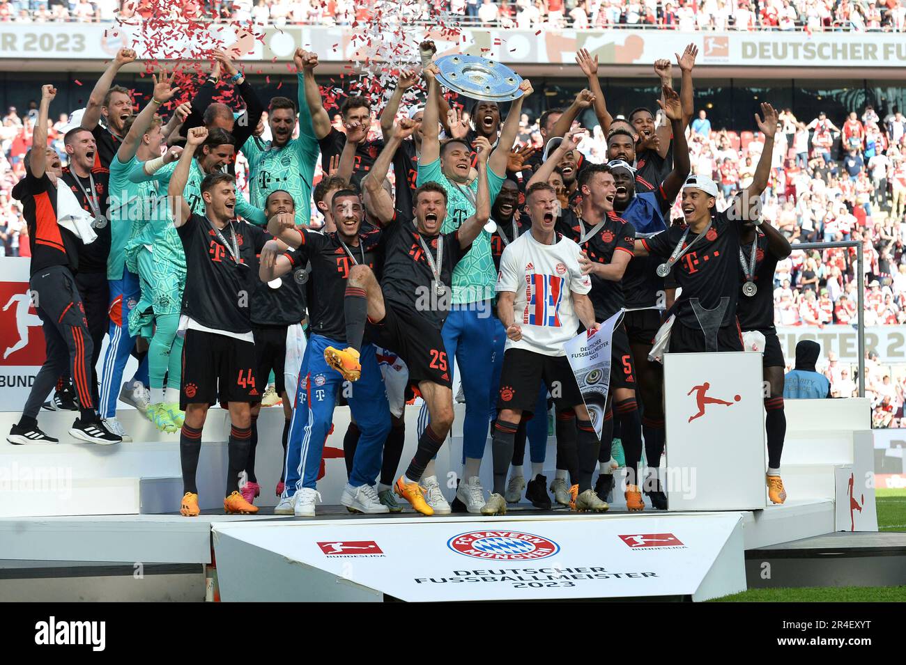 Cologne, Deutschland. 27th May, 2023. firo : 05/27/2023, football, 1 ...