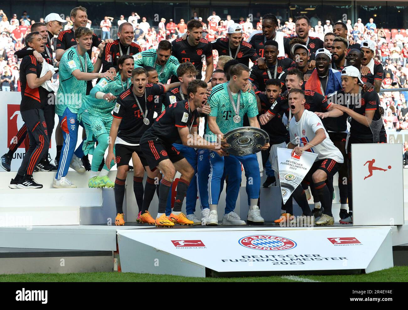Cologne, Deutschland. 27th May, 2023. firo : 05/27/2023, football, 1 ...