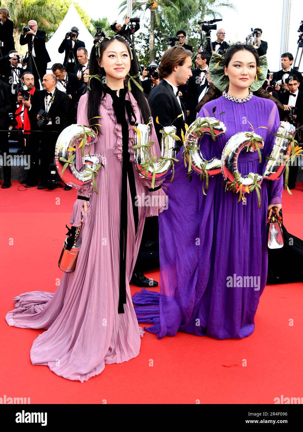 Cannes, France. 22nd May, 2023. 76th Cannes Film Festival 2023, evening ...
