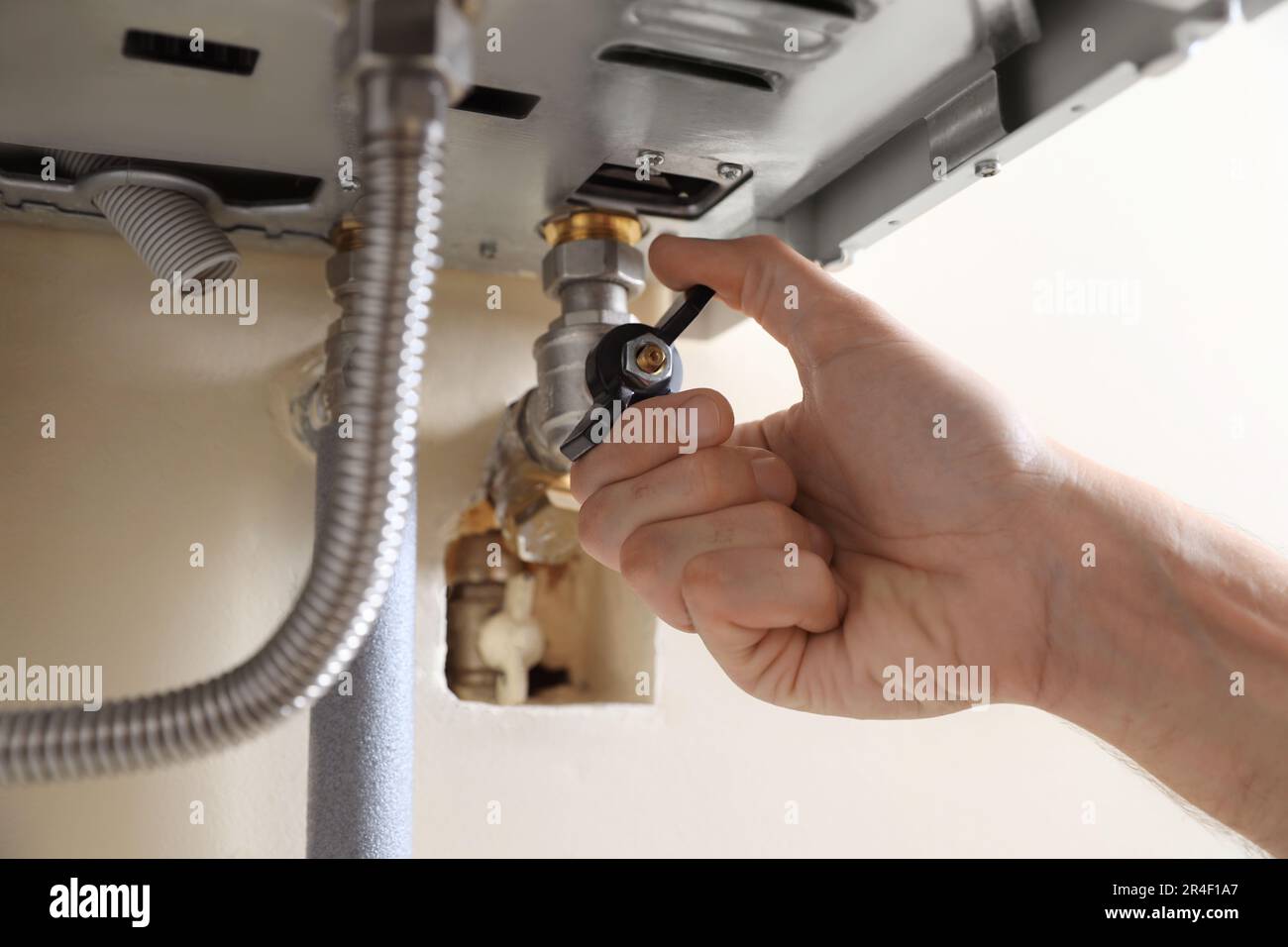 Turning on gas gas burning hi-res stock photography and images - Alamy