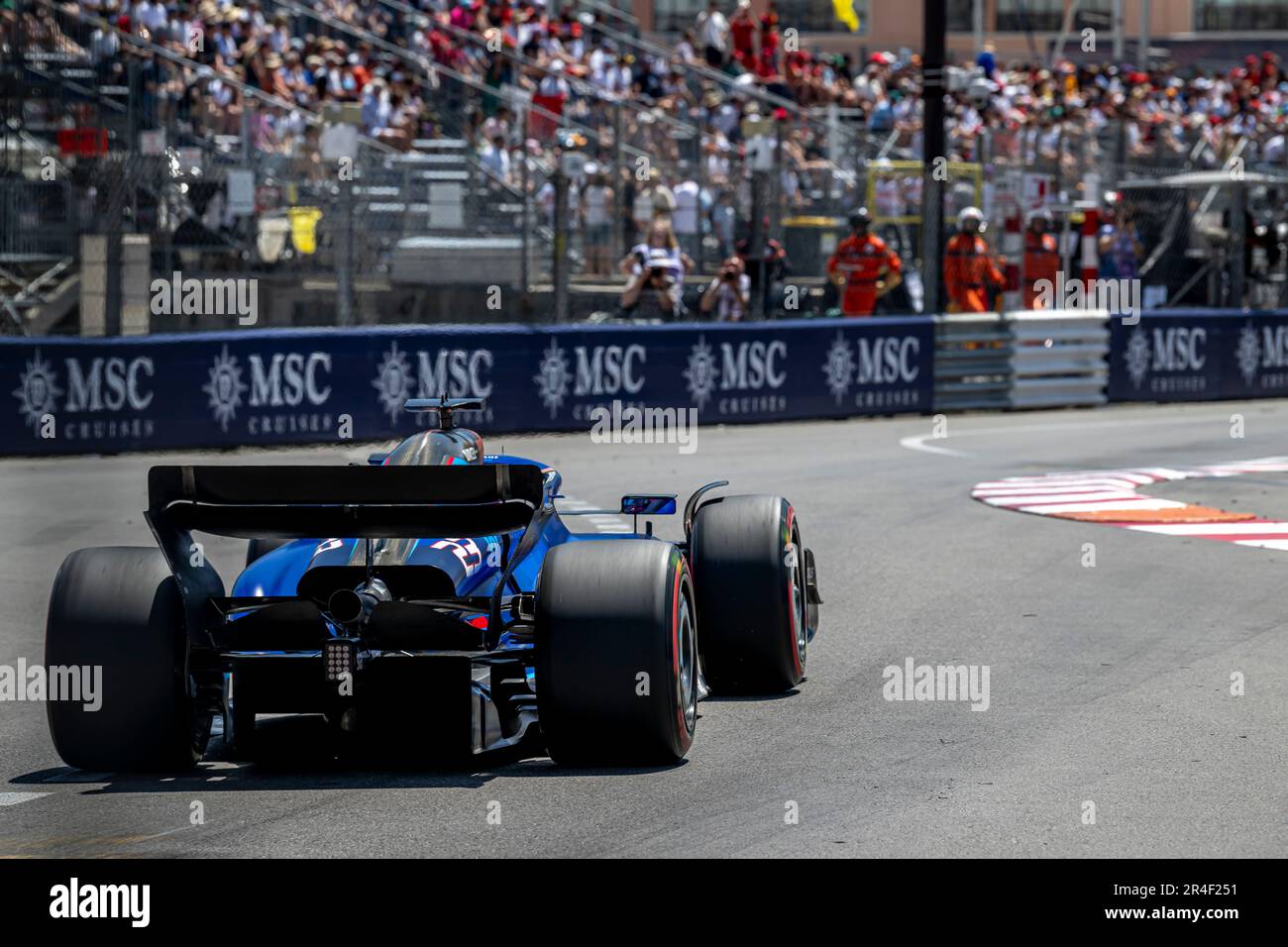 Monte Carlo, Monaco, May 27, Alex Albon, from Thailand competes for ...