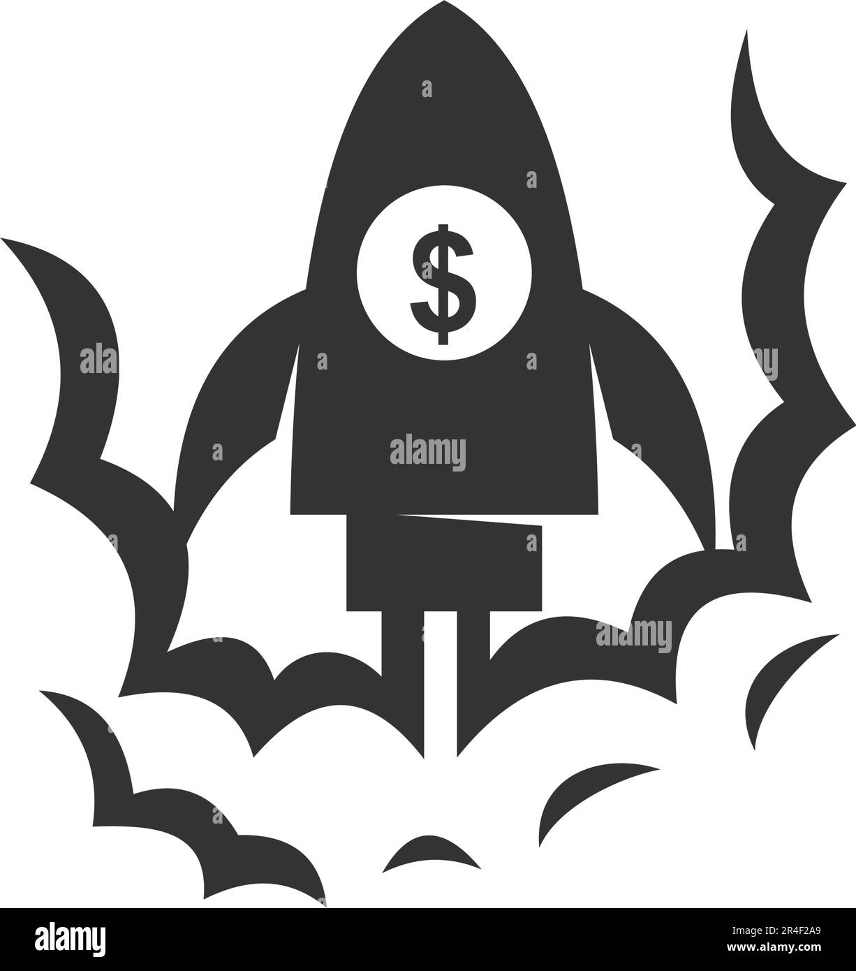 financial money logo template. Icon Illustration Brand Identity ...