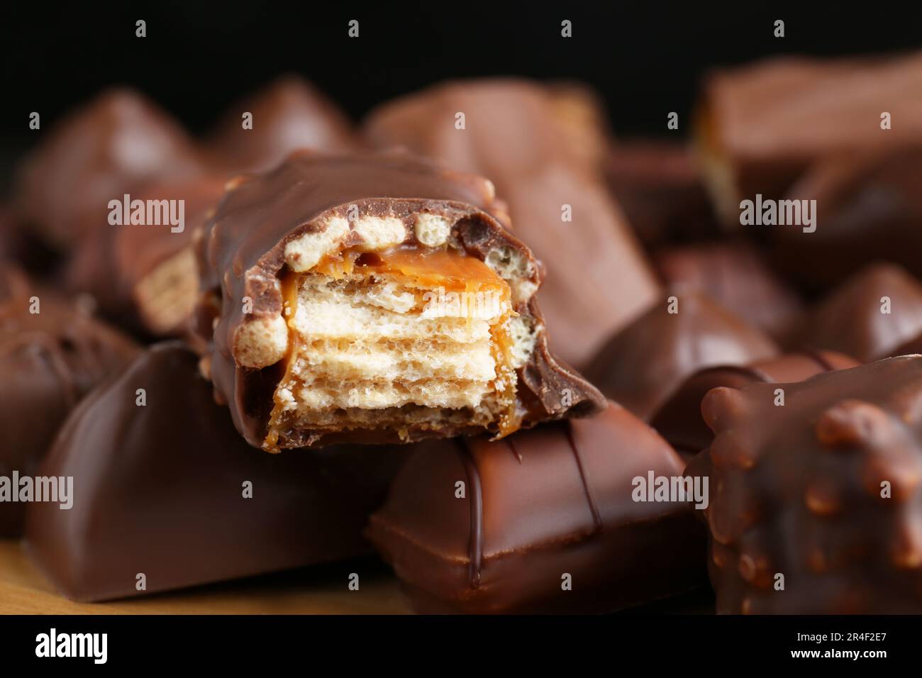 Many tasty chocolate bars hi-res stock photography and images - Alamy