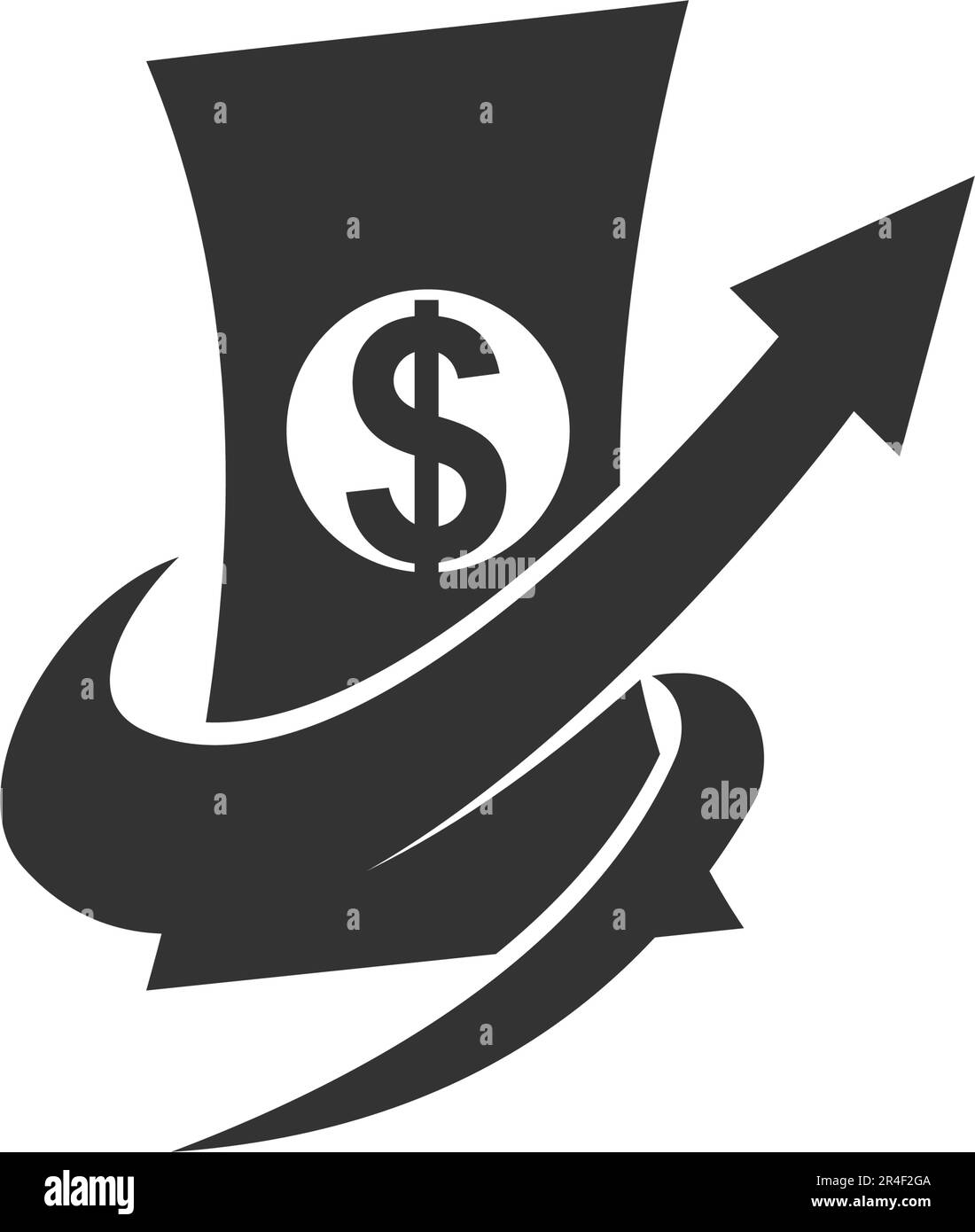 financial money logo template. Icon Illustration Brand Identity ...