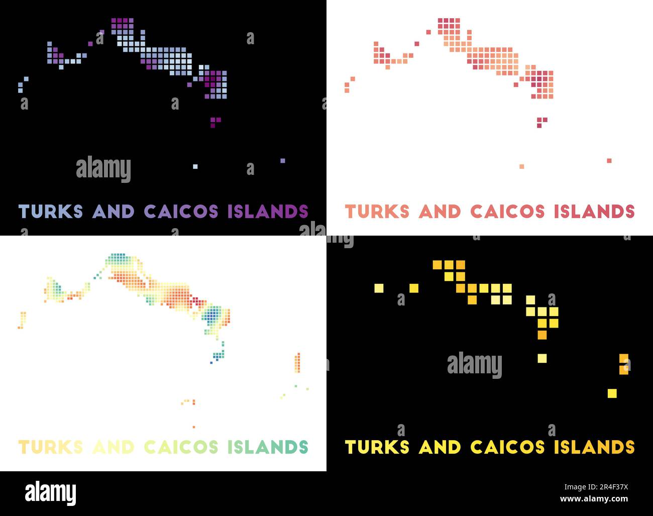 Turks and Caicos Islands map. Collection of maps of Turks and Caicos ...