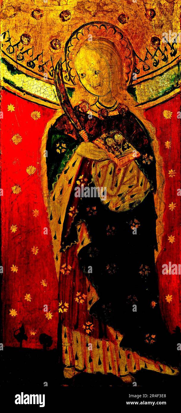 Eye, Suffolk, St. Lucy, late 15th century, Medieval rood screen ...