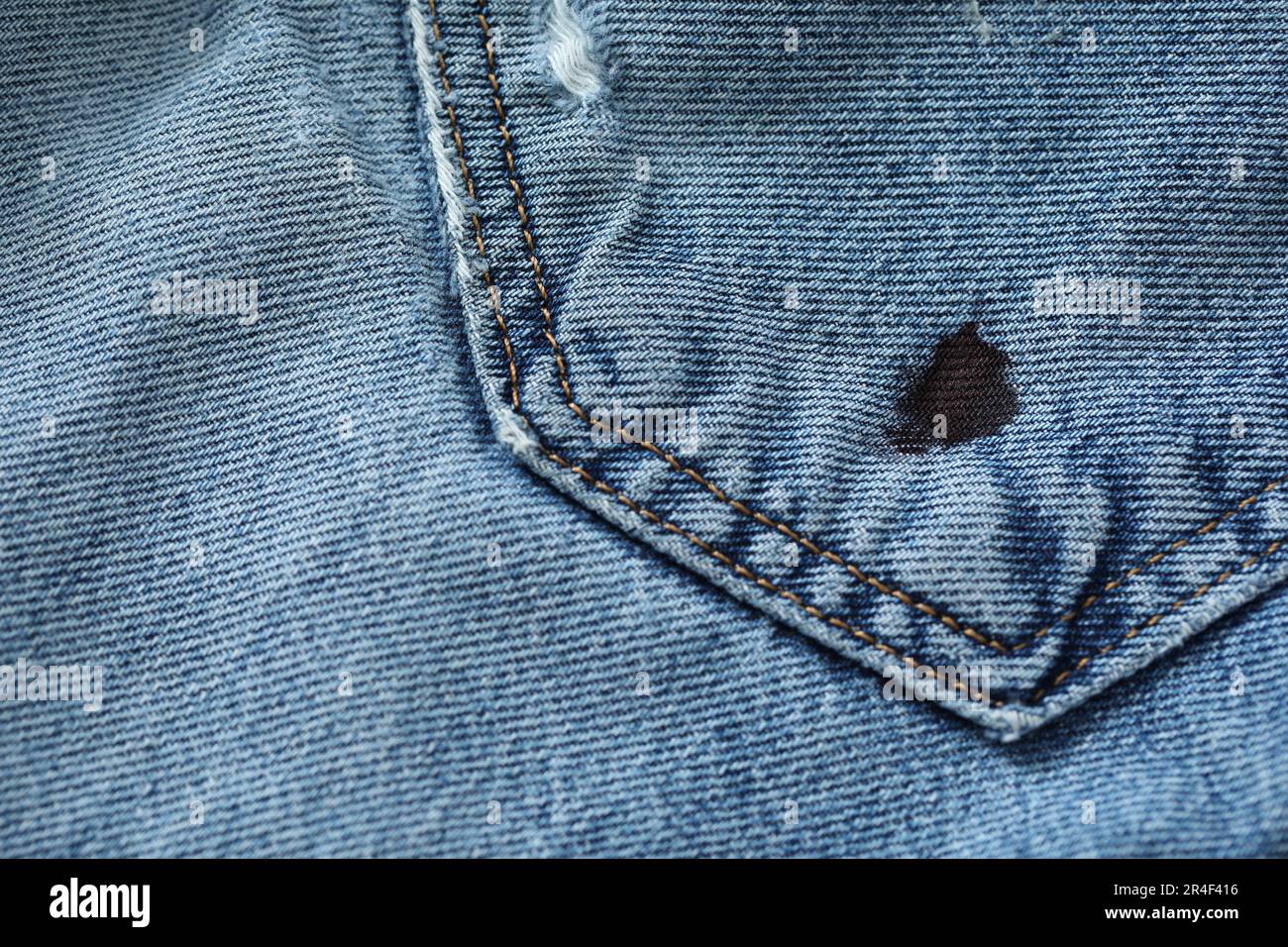 Ink stain jeans hi-res stock photography and images - Alamy