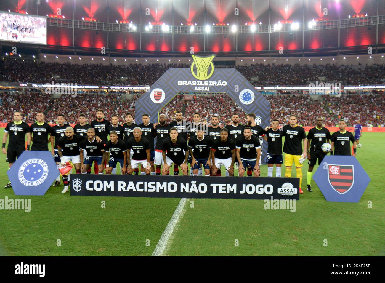 Flamengo vs Cruzeiro, Brazilian Serie A, Maracanã Stadium, Rio de ...