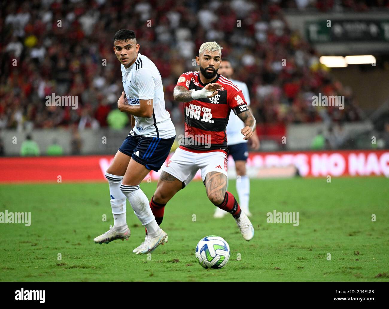 Flamengo vs Cruzeiro, Brazilian Serie A, Maracanã Stadium, Rio de ...