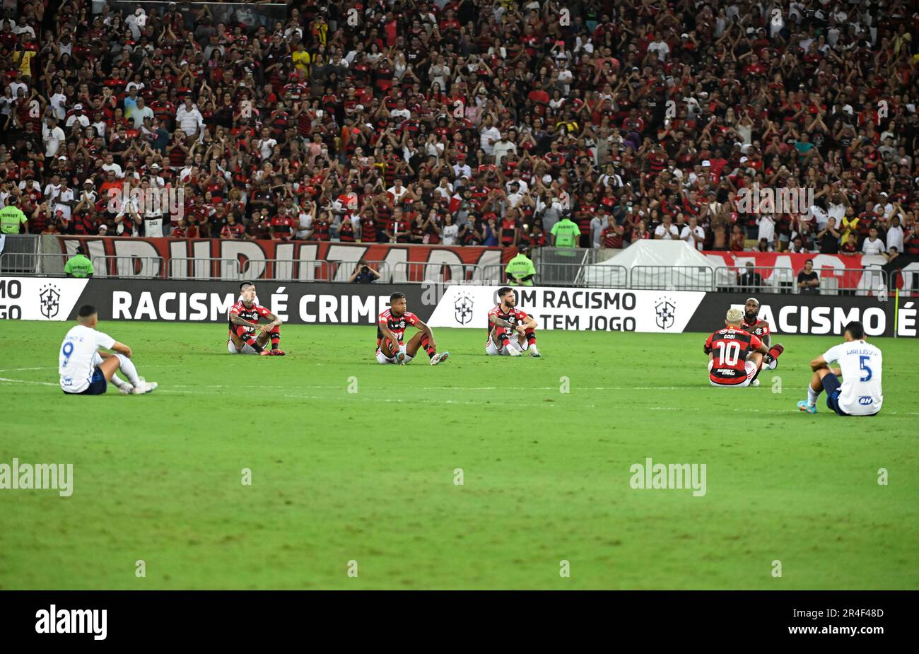 Flamengo vs Cruzeiro, Brazilian Serie A, Maracanã Stadium, Rio de ...