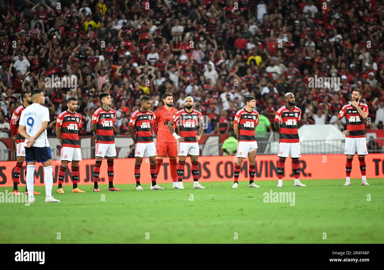 Flamengo vs Cruzeiro, Brazilian Serie A, Maracanã Stadium, Rio de ...