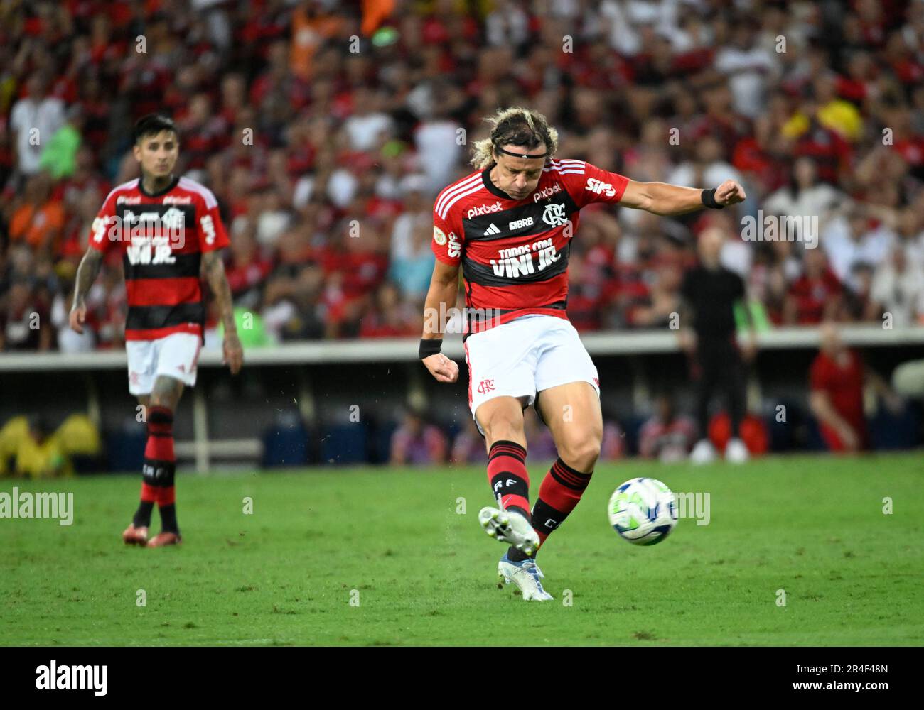 Flamengo vs Cruzeiro, Brazilian Serie A, Maracanã Stadium, Rio de ...
