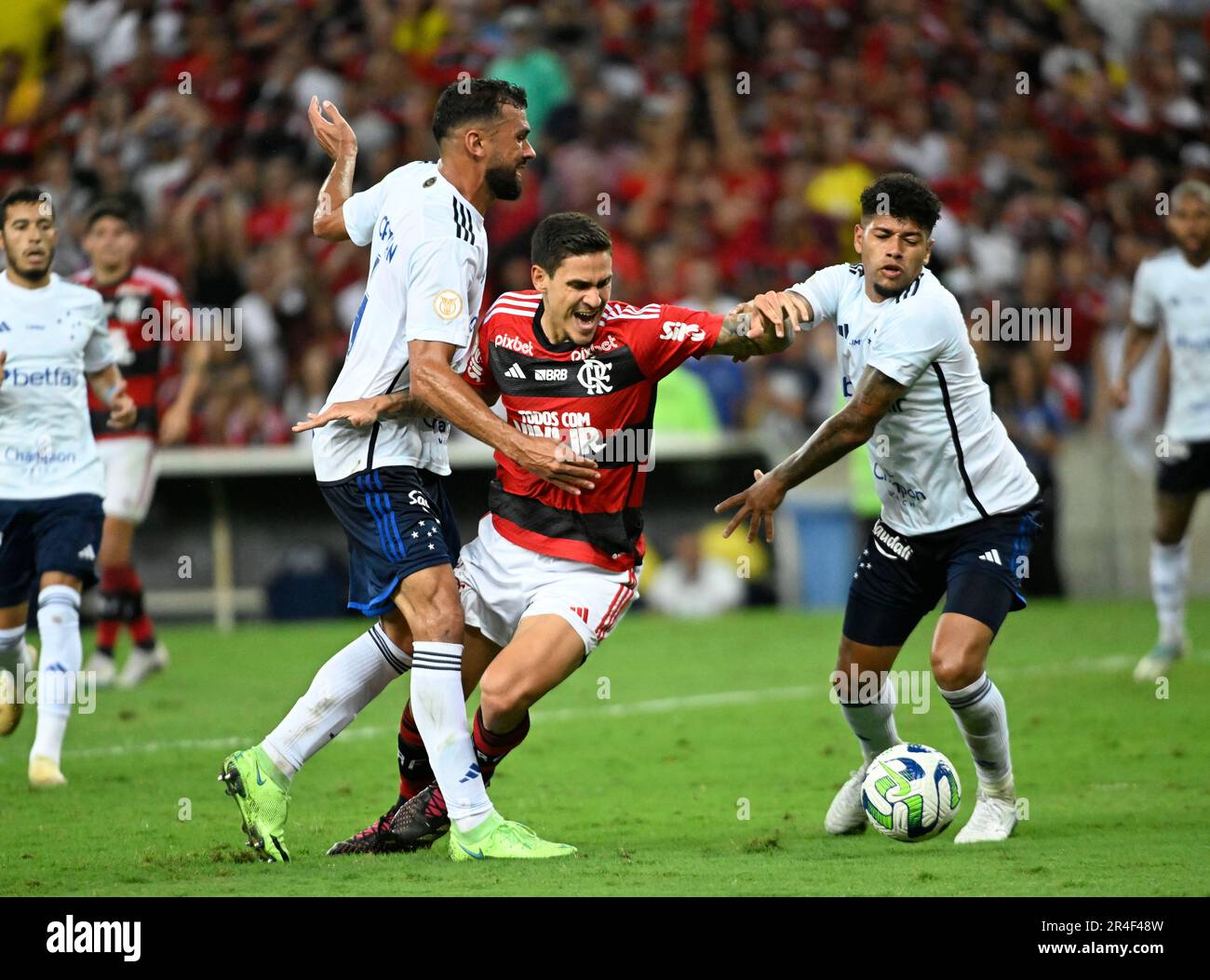 Flamengo vs Cruzeiro, Brazilian Serie A, Maracanã Stadium, Rio de ...