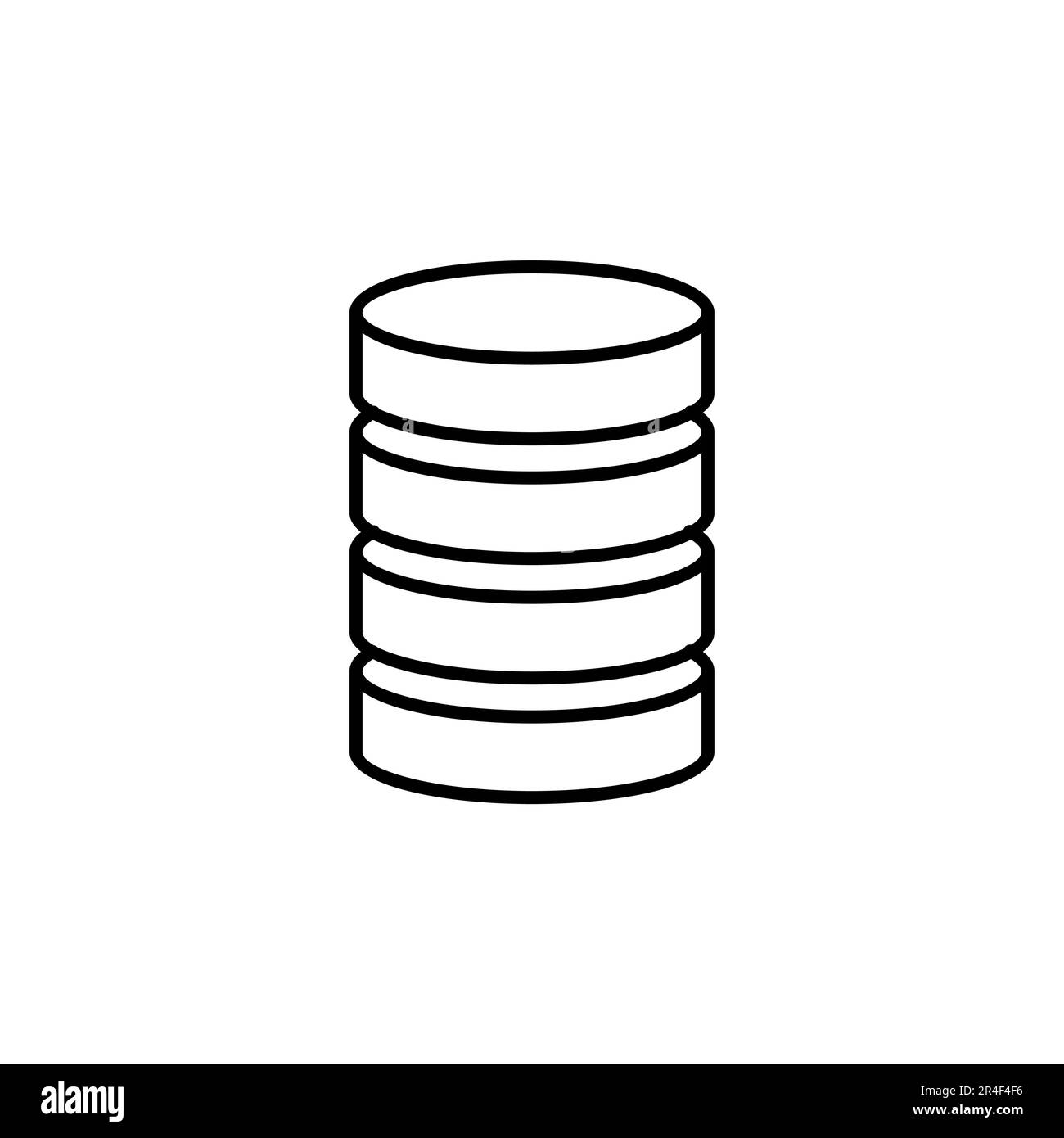 Database Icon Vector Database Vector Icon Stock Vector Image And Art Alamy