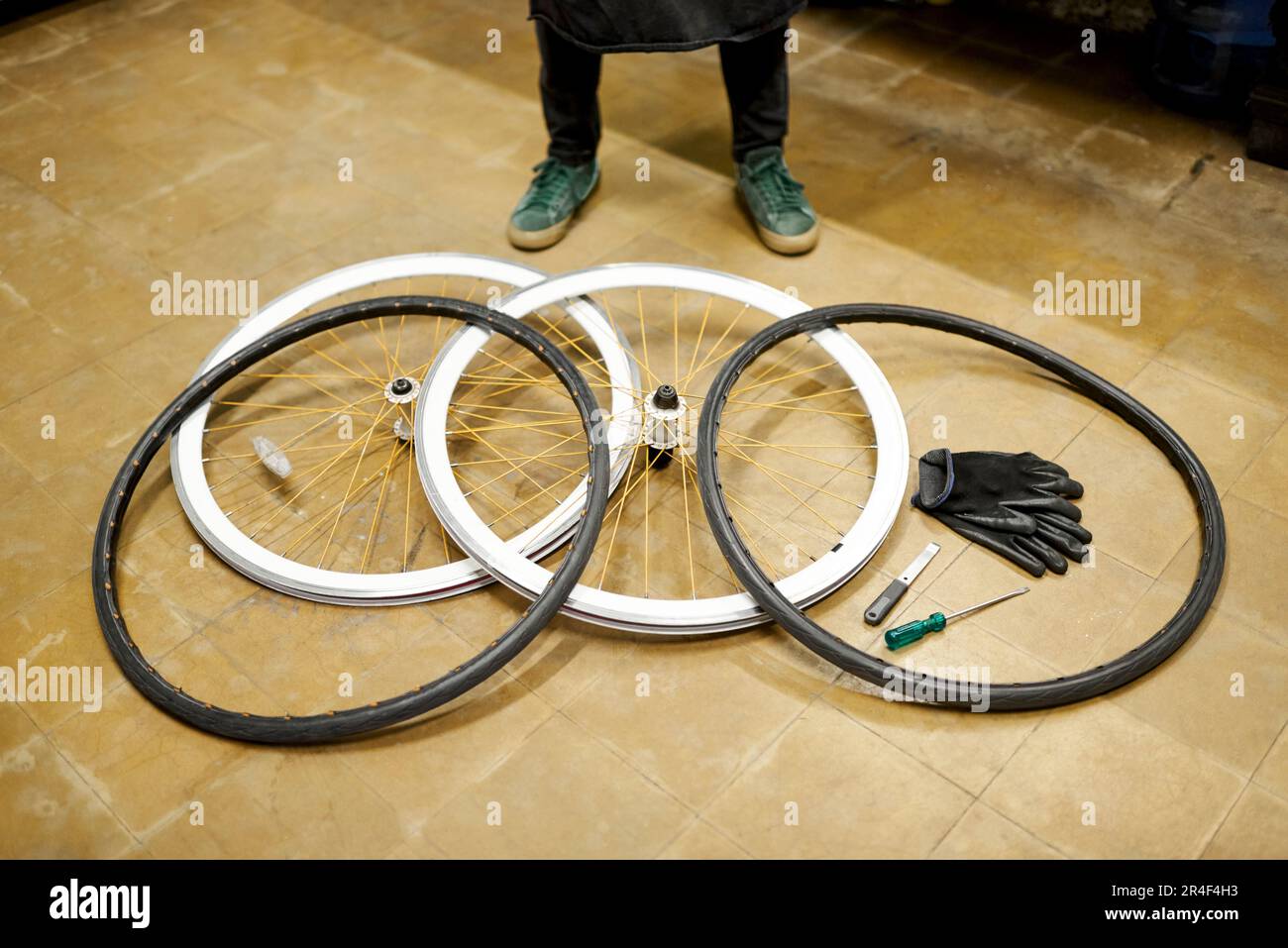Airless tires hi-res stock photography and images - Alamy