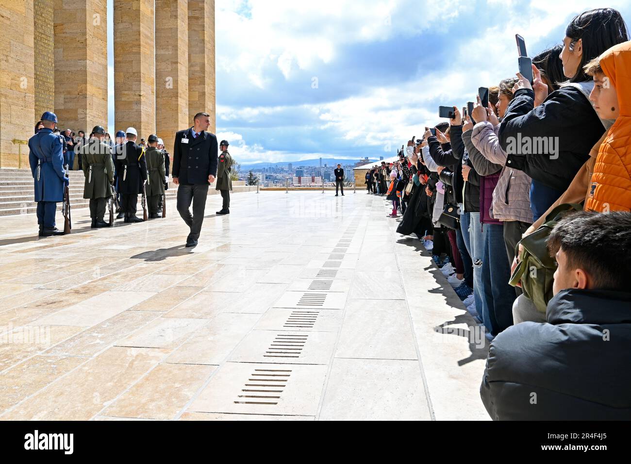Turkish ceremonial guard hi-res stock photography and images - Alamy