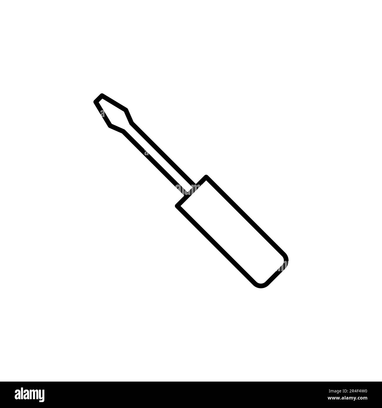 Screwdriver icon vector.tools icon vector Stock Vector Image & Art - Alamy
