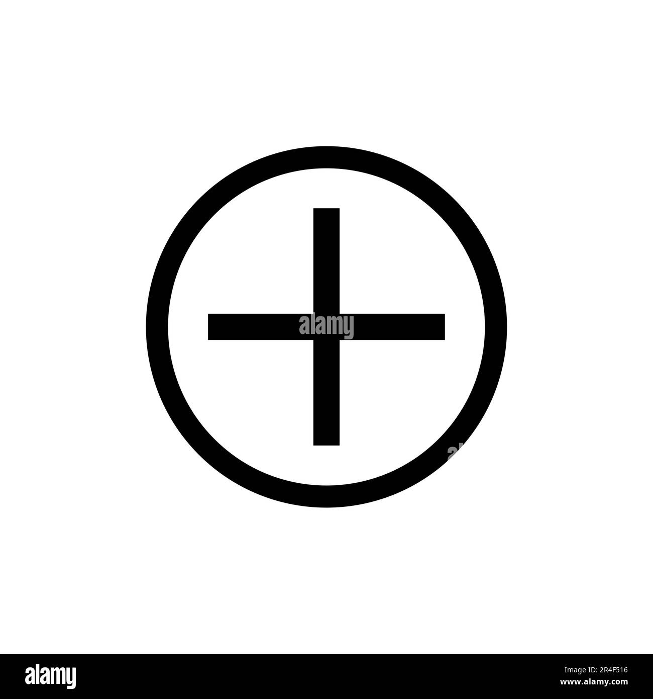Plus Icon vector. Add plus icon Stock Vector Image & Art - Alamy