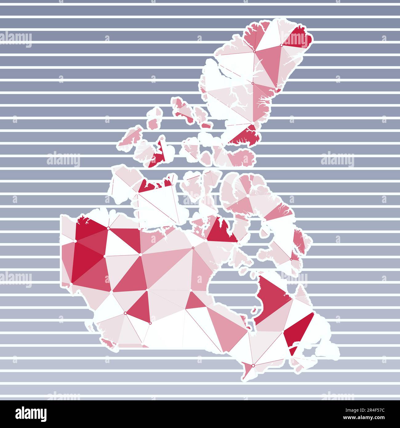 Canada vector illustration. Canada design on gradient stripes ...