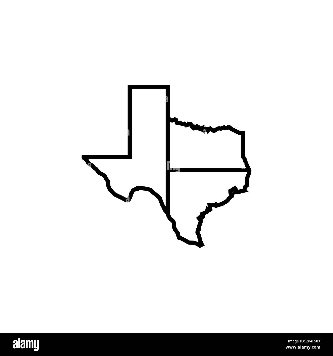 Texas icon vector. texas sign symbol Stock Vector Image & Art - Alamy
