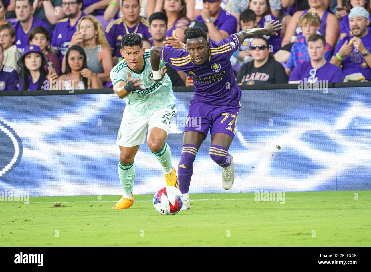 Orlando, Florida, USA, May 27, 2023, Orlando City SC player Ivan Angulo ...