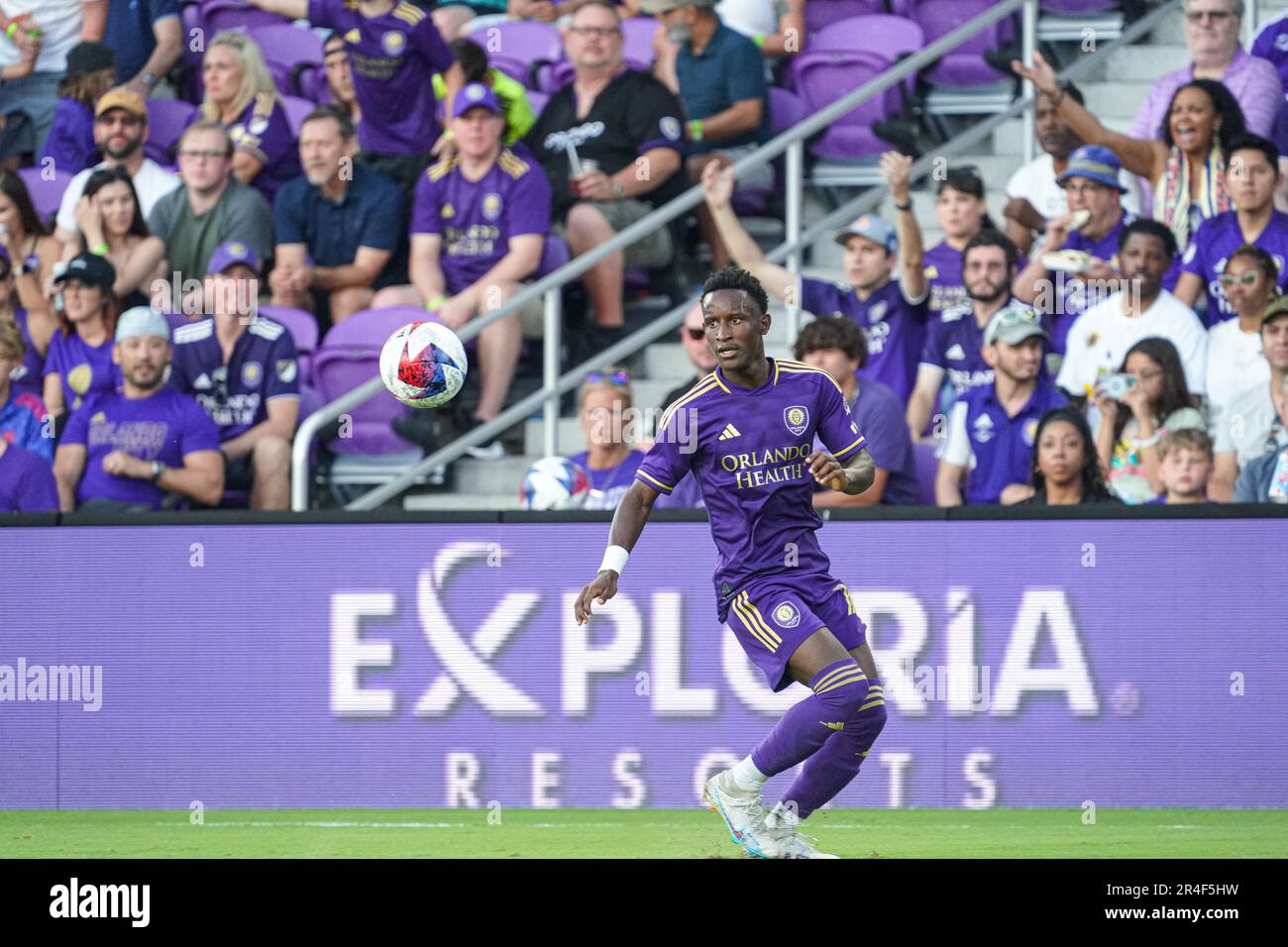 Orlando, Florida, USA, May 27, 2023, Orlando City SC player Ivan Angulo ...