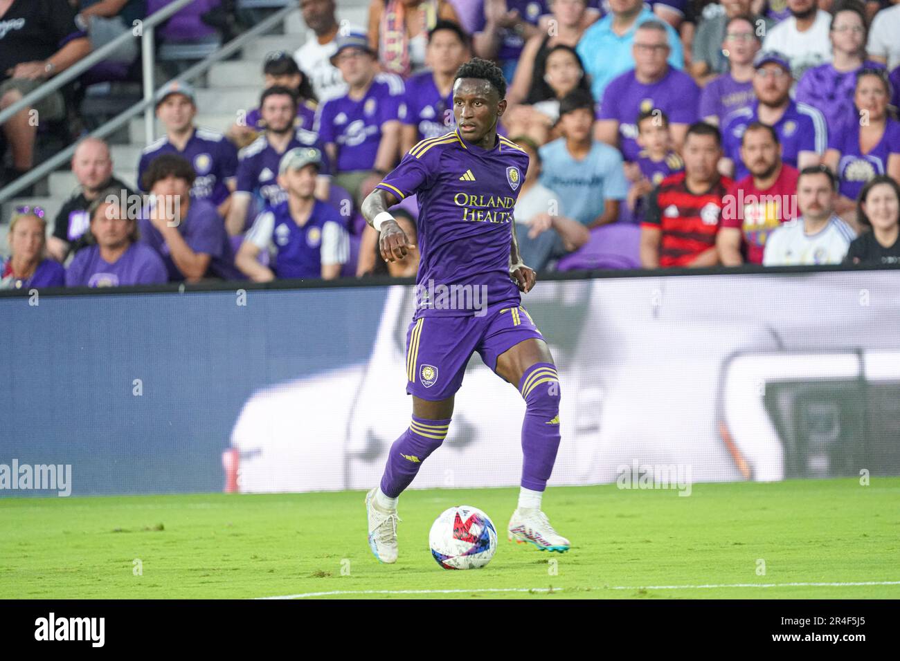 Orlando, Florida, USA, May 27, 2023, Orlando City SC player Ivan Angulo ...