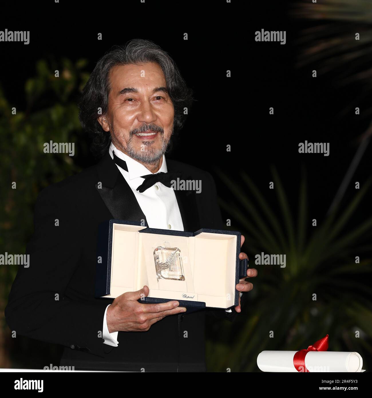 May 27, 2023, Cannes, Cote d'Azur, France: Japanese actor YAKUSHO KOJI ...